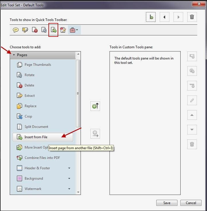 Set Up Toolbars | System Help